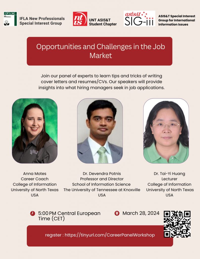 Opportunities and challenges in the job market - Association for ...