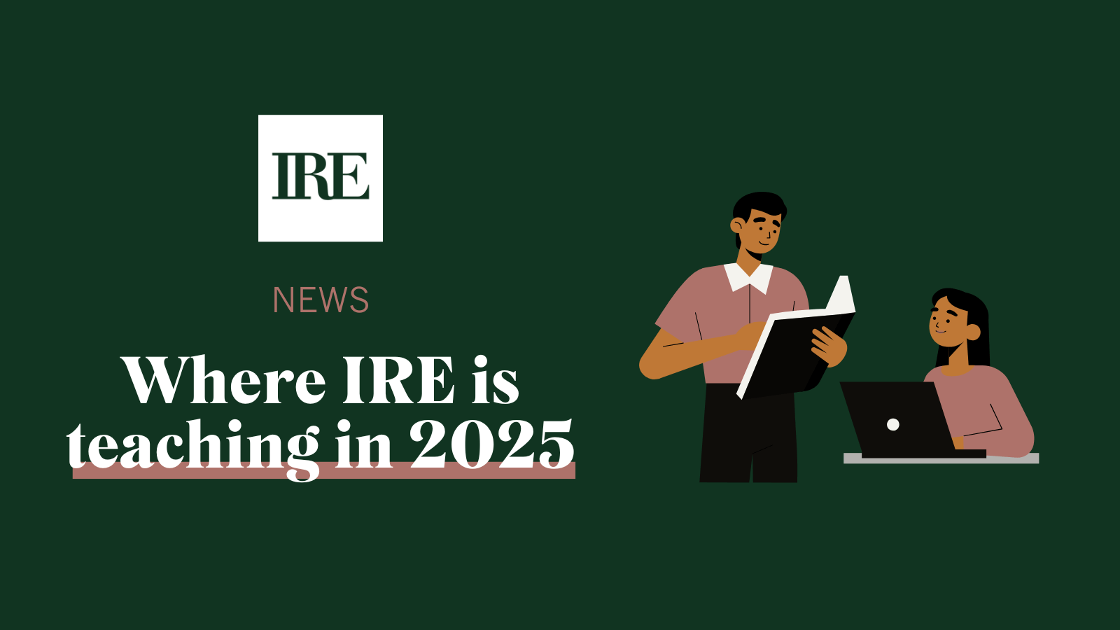 IRE training coming to a city near you! - Investigative Reporters and ...