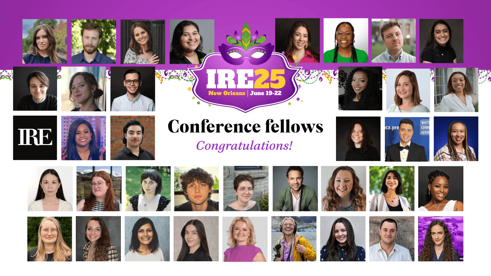Introducing the 2025 IRE Conference fellows - Investigative Reporters ...