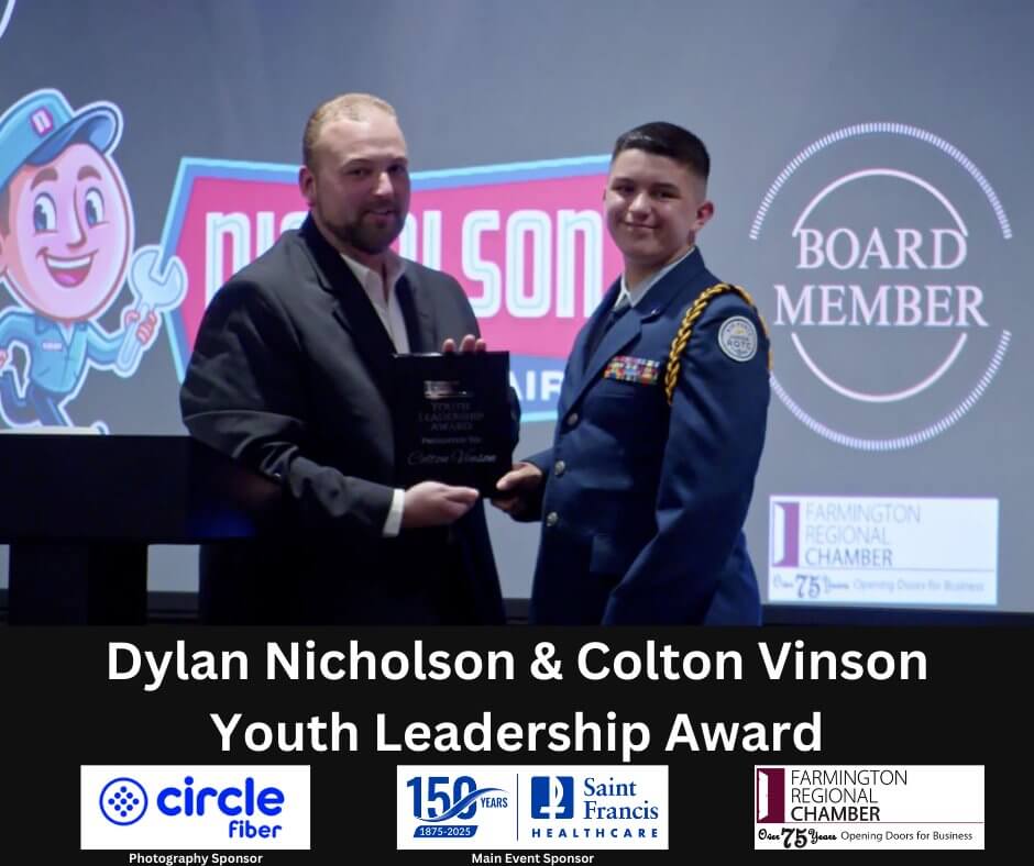 Award Banquet Nomination - Farmington Regional Chamber of Commerce