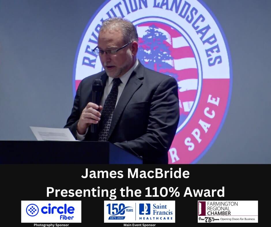 Award Banquet Nomination - Farmington Regional Chamber of Commerce