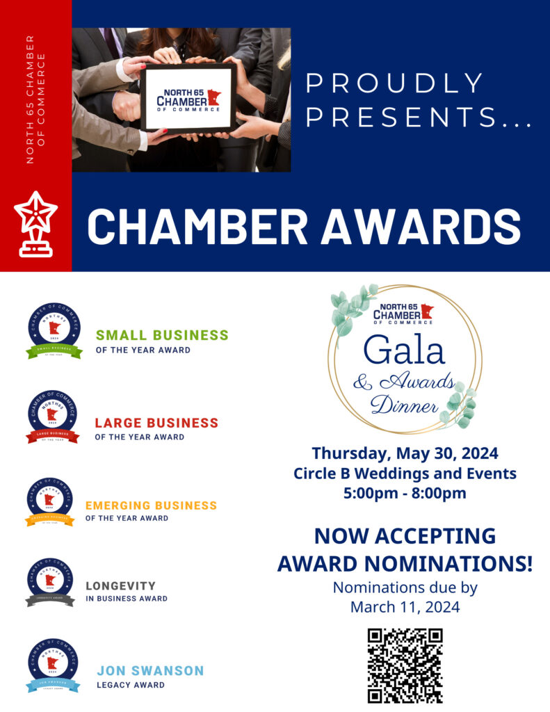 Chamber Awards - North 65 Chamber of Commerce