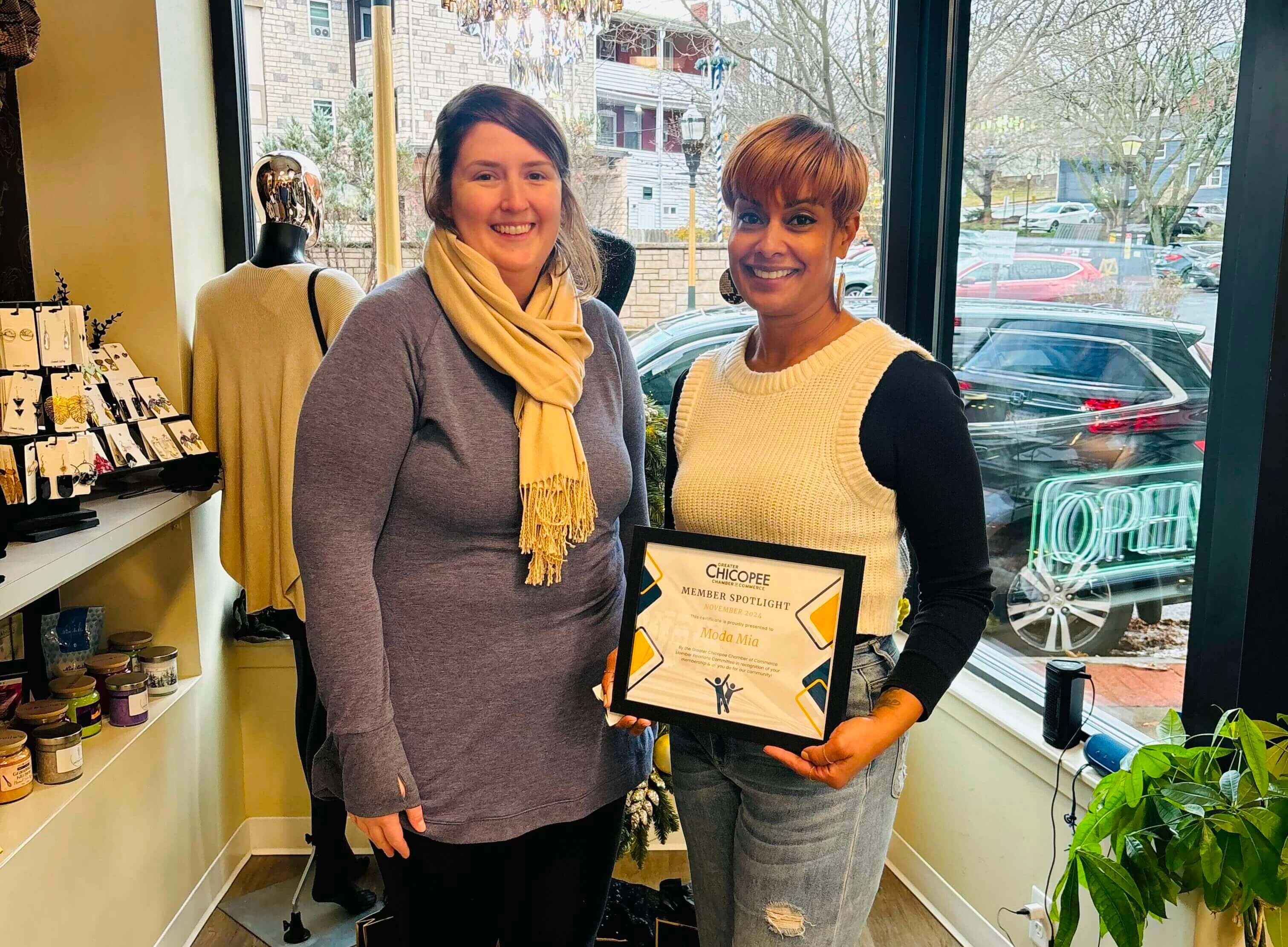 Spotlight On: Moda Mia - Chicopee Chamber of Commerce
