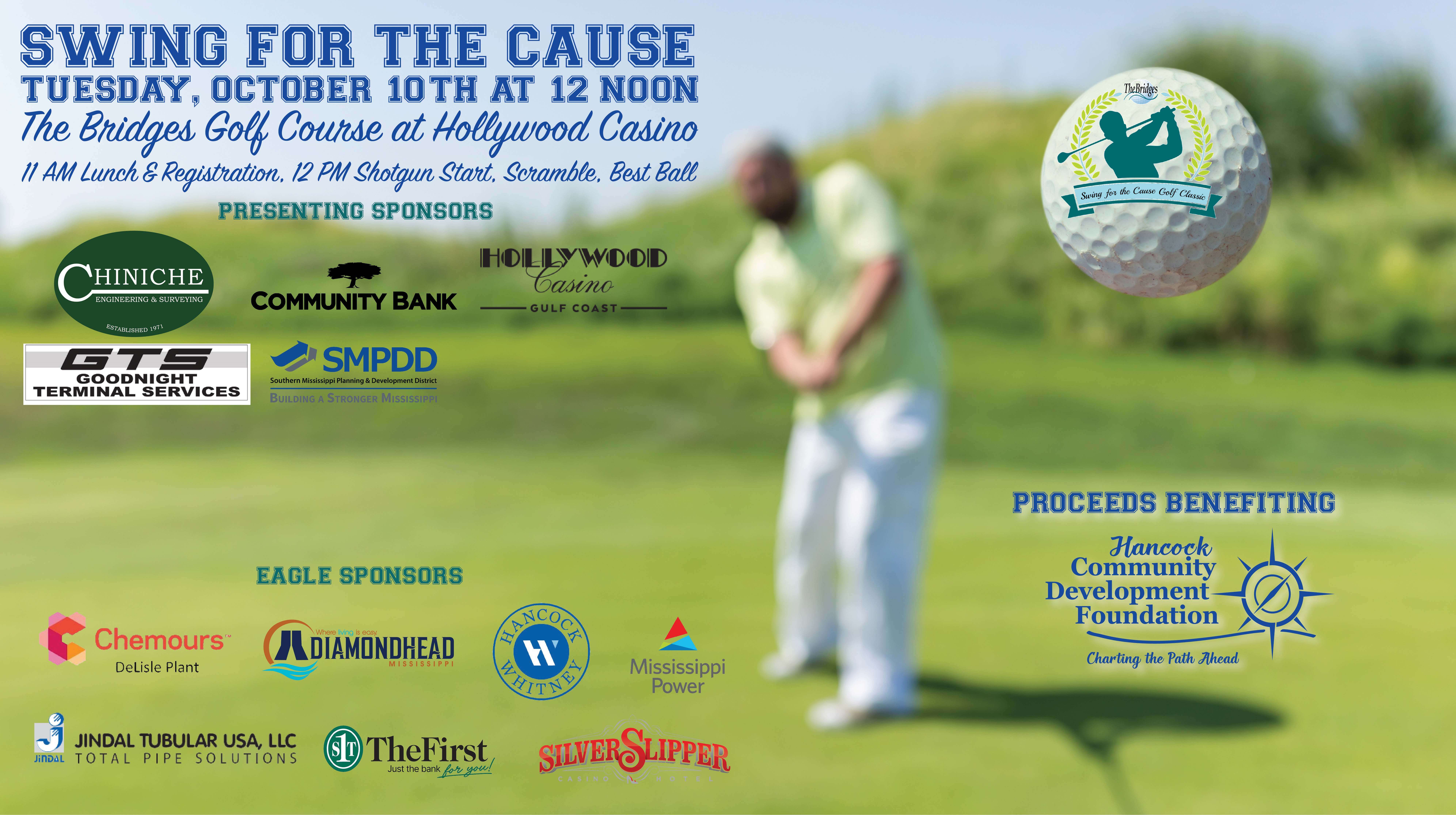 21ST ANNUAL SWING FOR THE CAUSE GOLF TOURNAMENT TEES OFF OCT. 10TH - Hancock County Chamber of ...