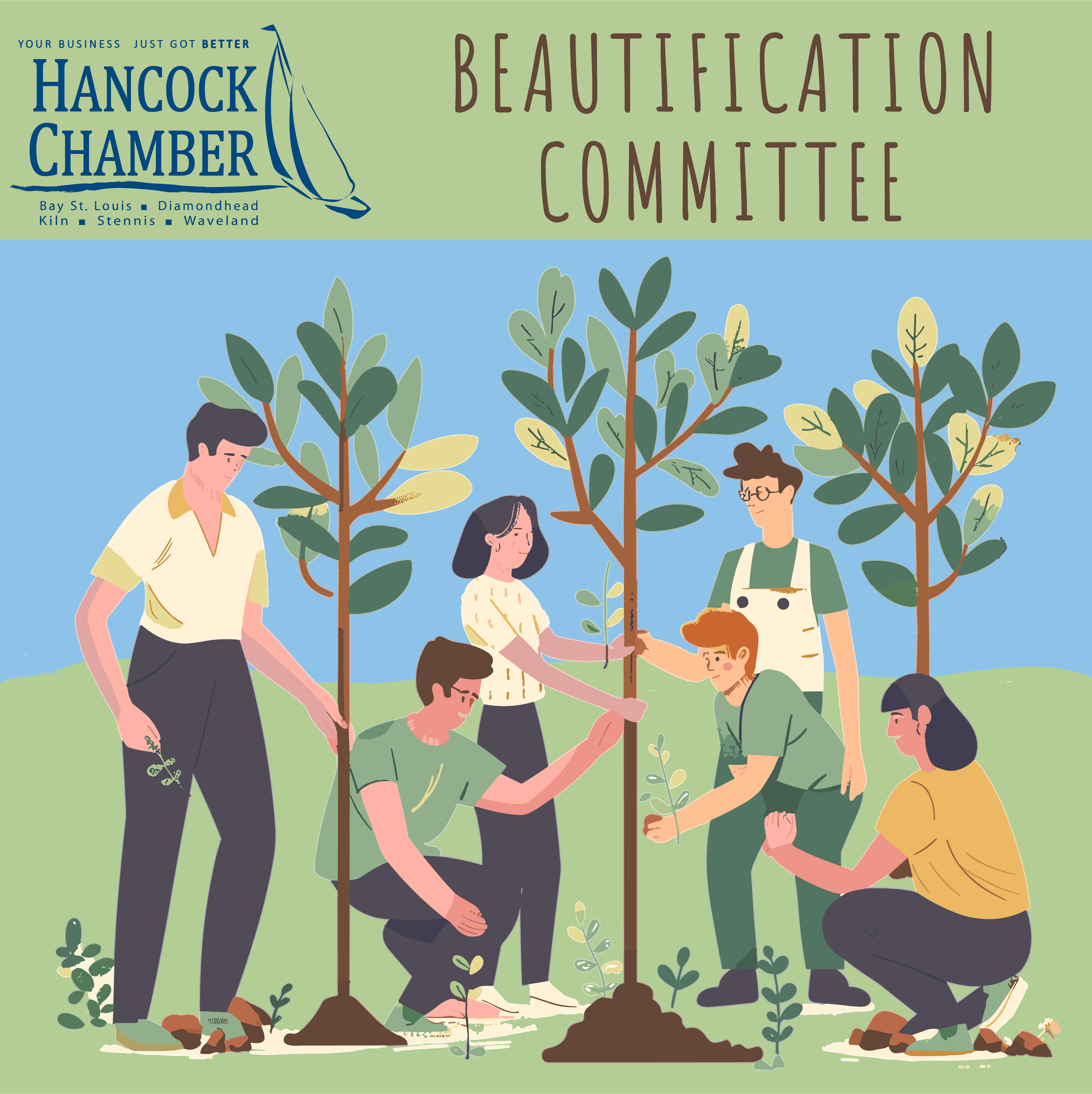 COMMITTEE SPOTLIGHT: BEAUTIFICATION COMMITTEE IN ACTION - Hancock ...