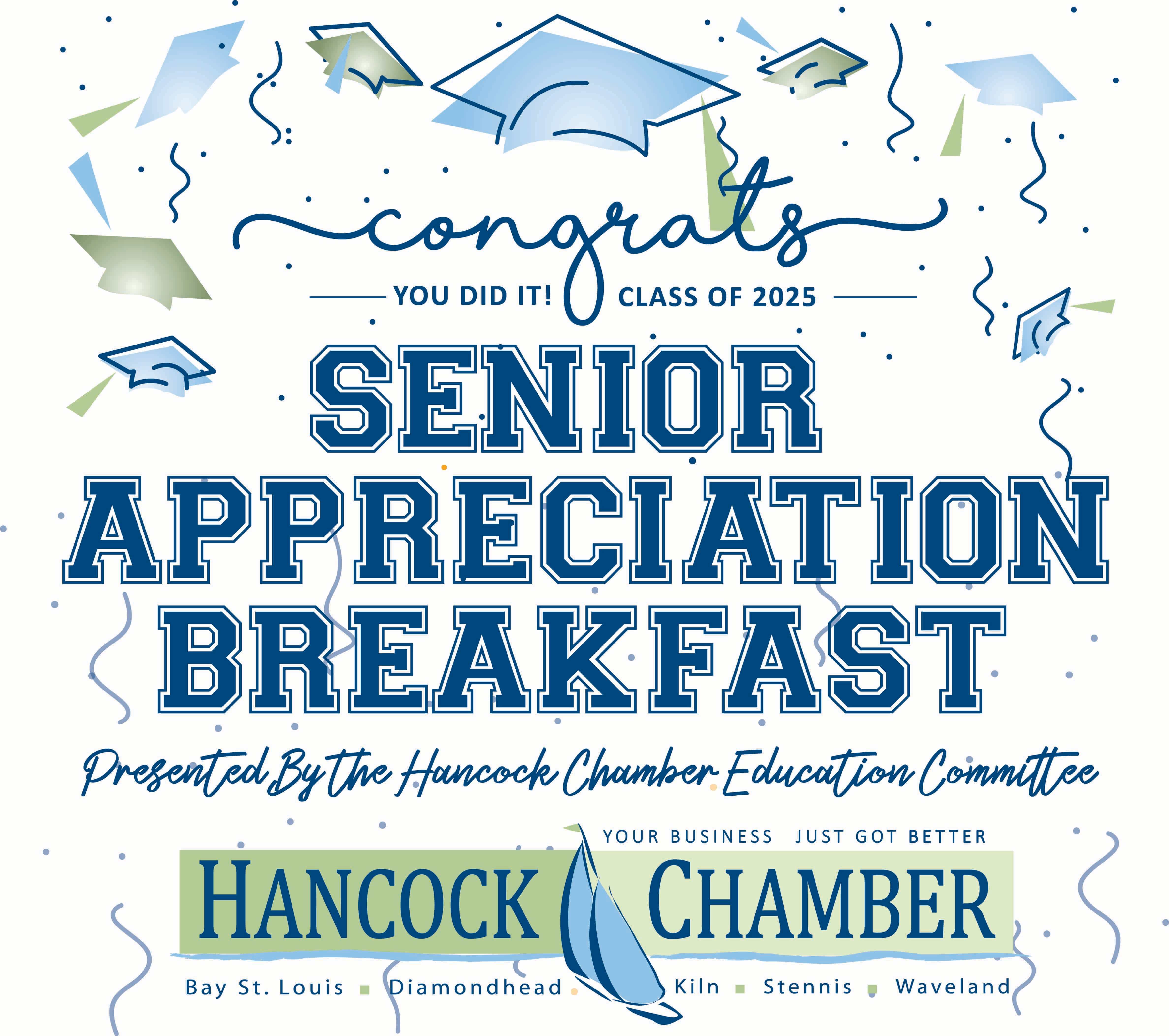 HANCOCK CHAMBER EDUCATION COMMITTEE TO HONOR GRADUATING SENIORS AT 2025 ...