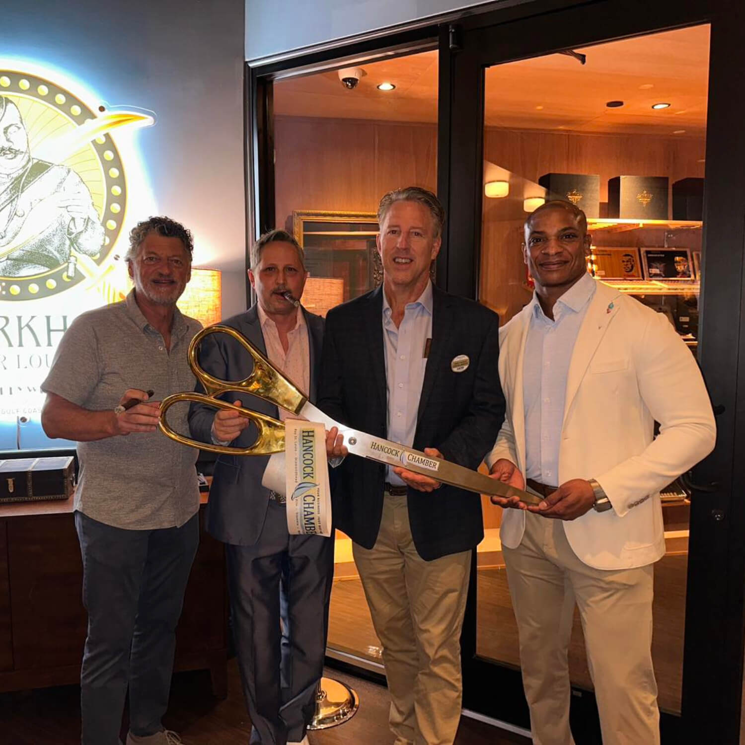 GURKHA CIGAR LOUNGE RIBBON CUTTING & STARTUP GULF COAST BUSINESS AFTER ...