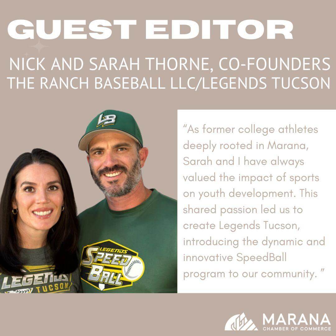 Nick and Sarah Thorne - The Ranch Baseball LLC/Legends Tucson - Marana ...