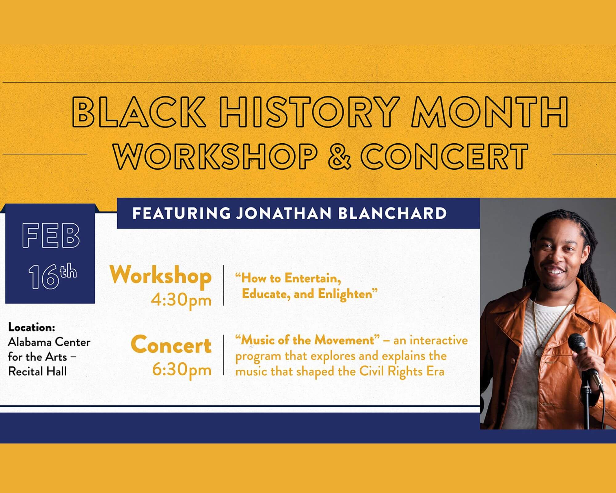 Athens State Welcomes Jonathan Blanchard for Black History Month ...