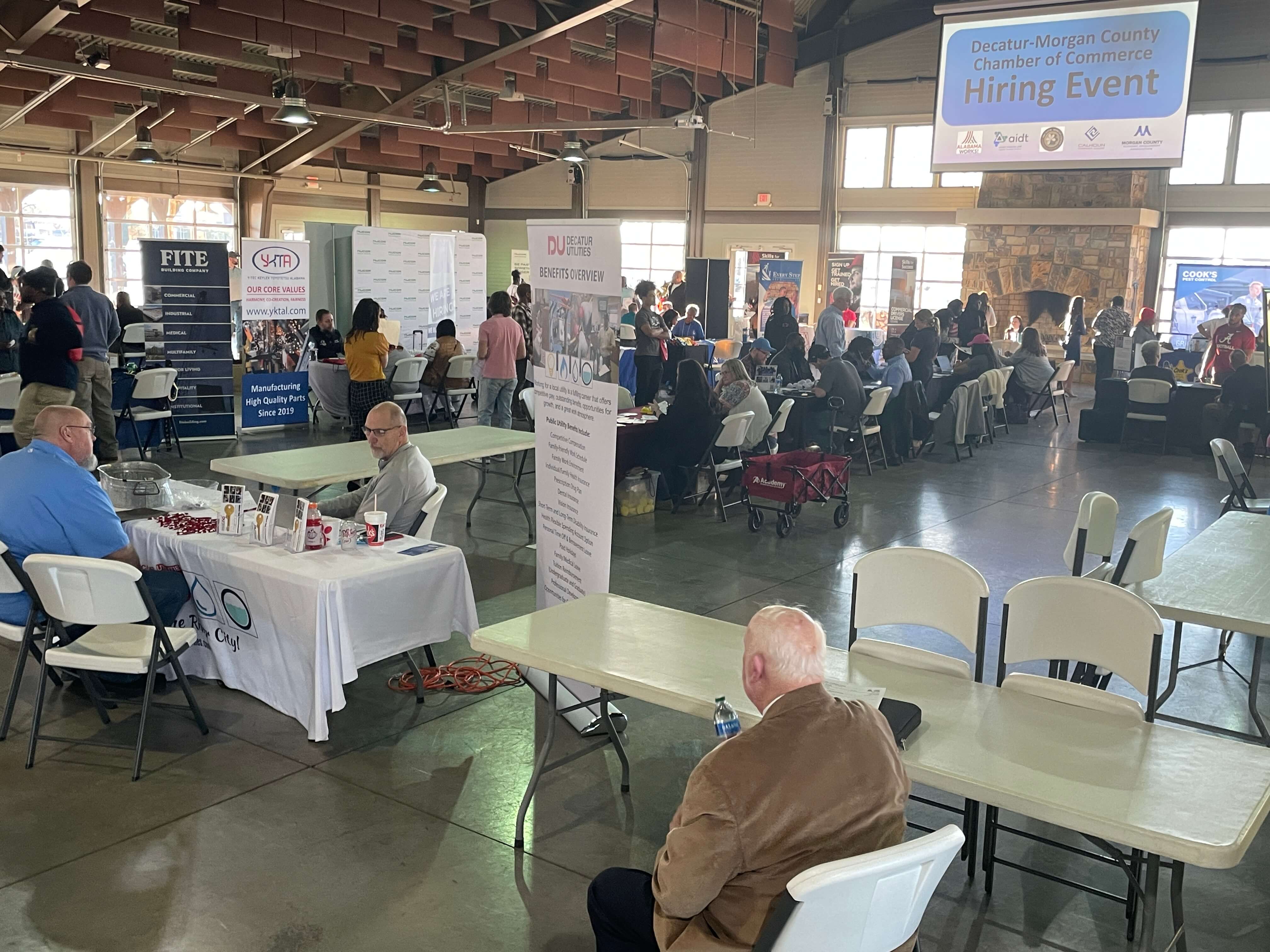 Local Employers Connect with Job Seekers at Hiring Event - Decatur ...