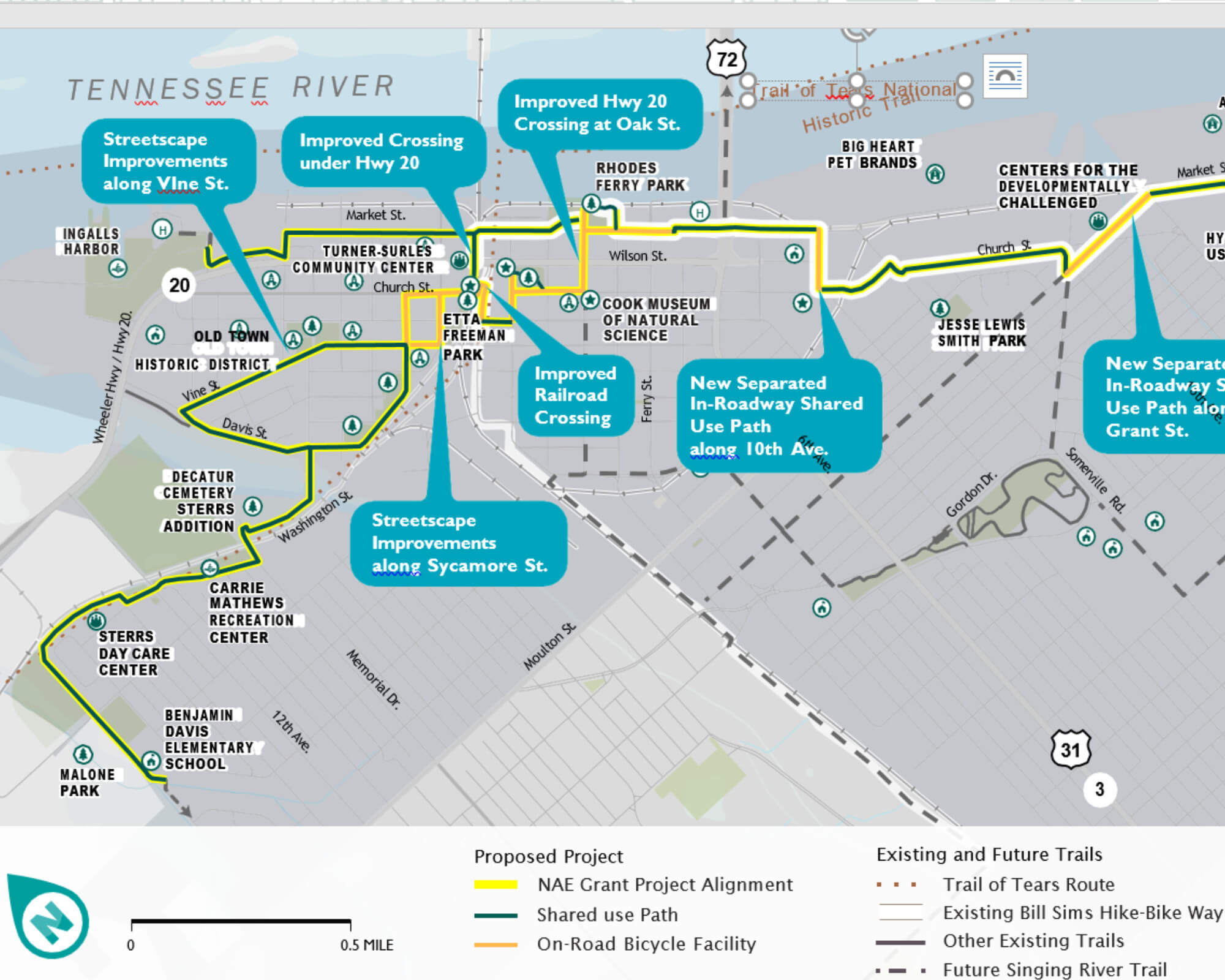 Decatur Receives $18.4 Million for Bike Trail - Decatur-Morgan County ...
