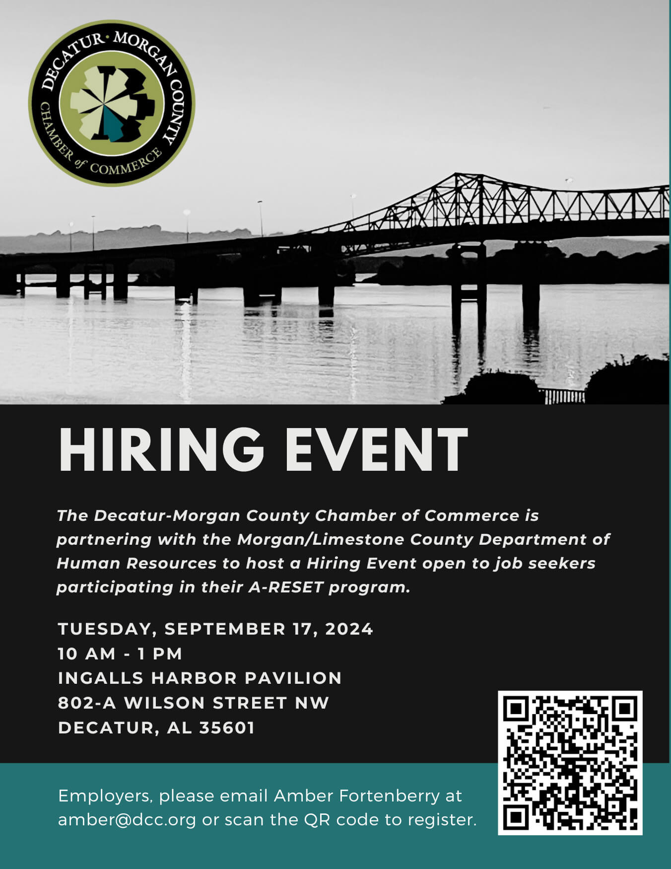 Decatur-Morgan County Chamber and DHR to Host Hiring Event on September ...
