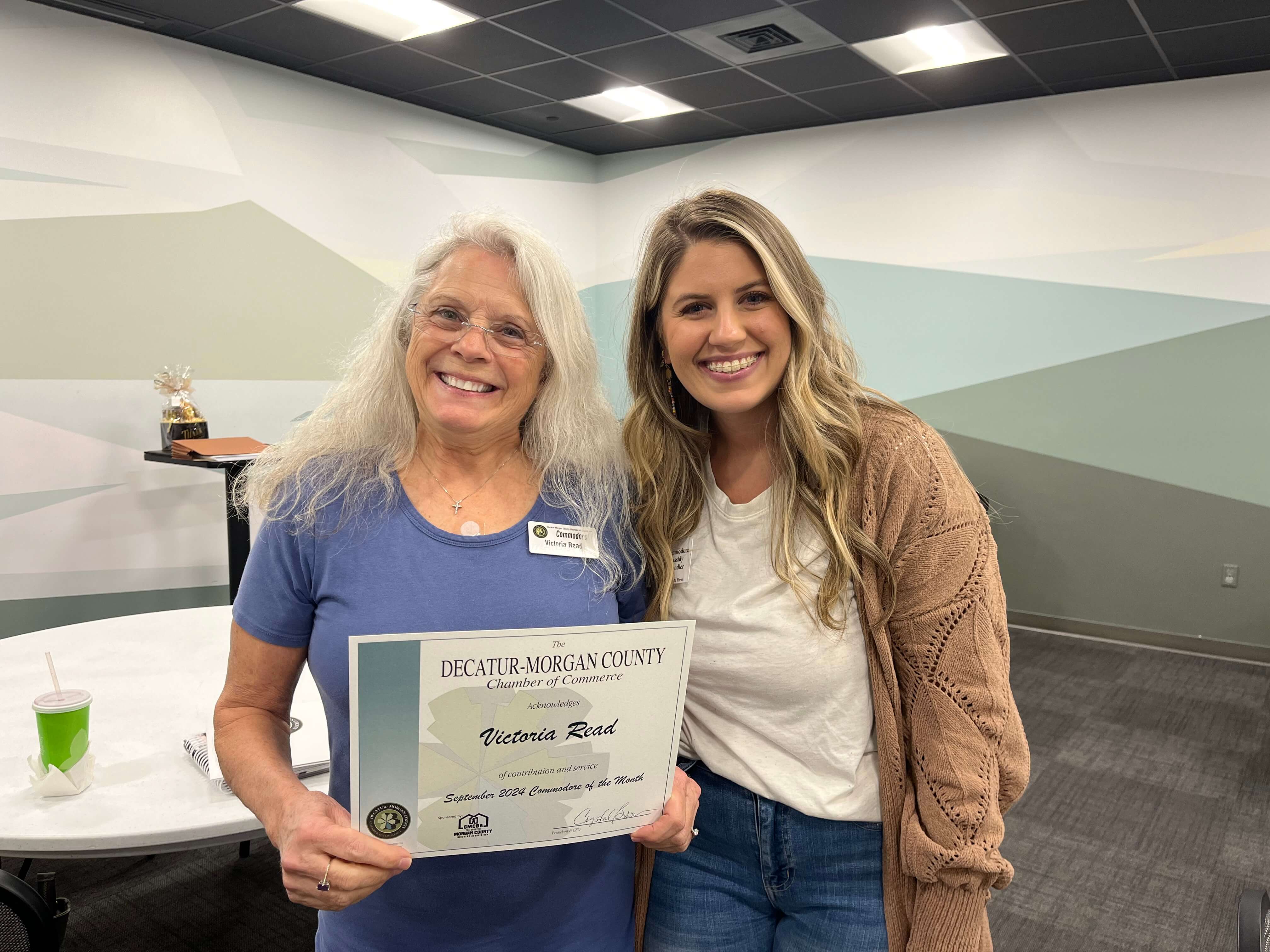 Victoria Read Named Commodore of the Month for September - Decatur ...