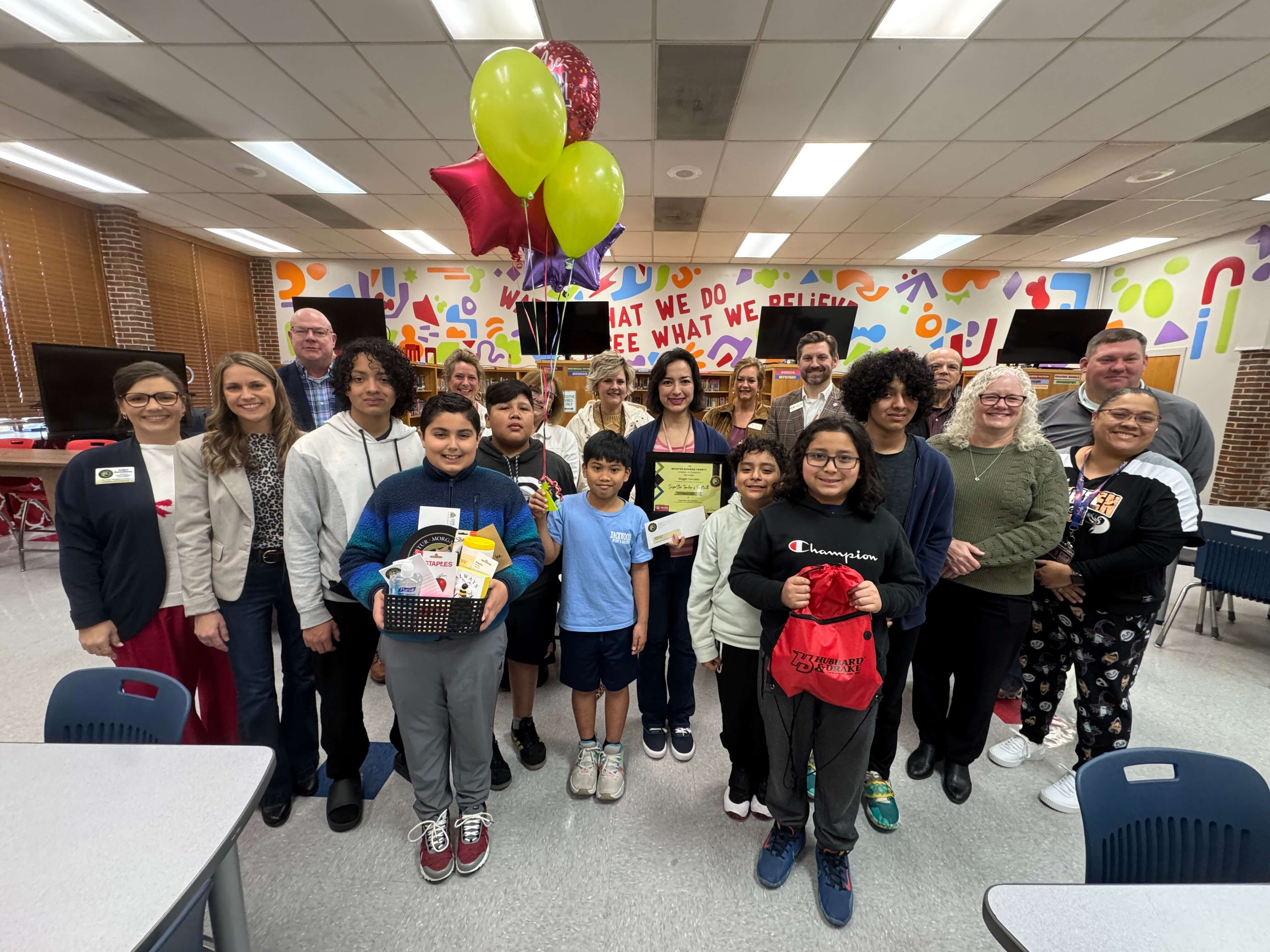 March Superstar Teacher Celebrating Maggie Gonzalez At Hartselle City