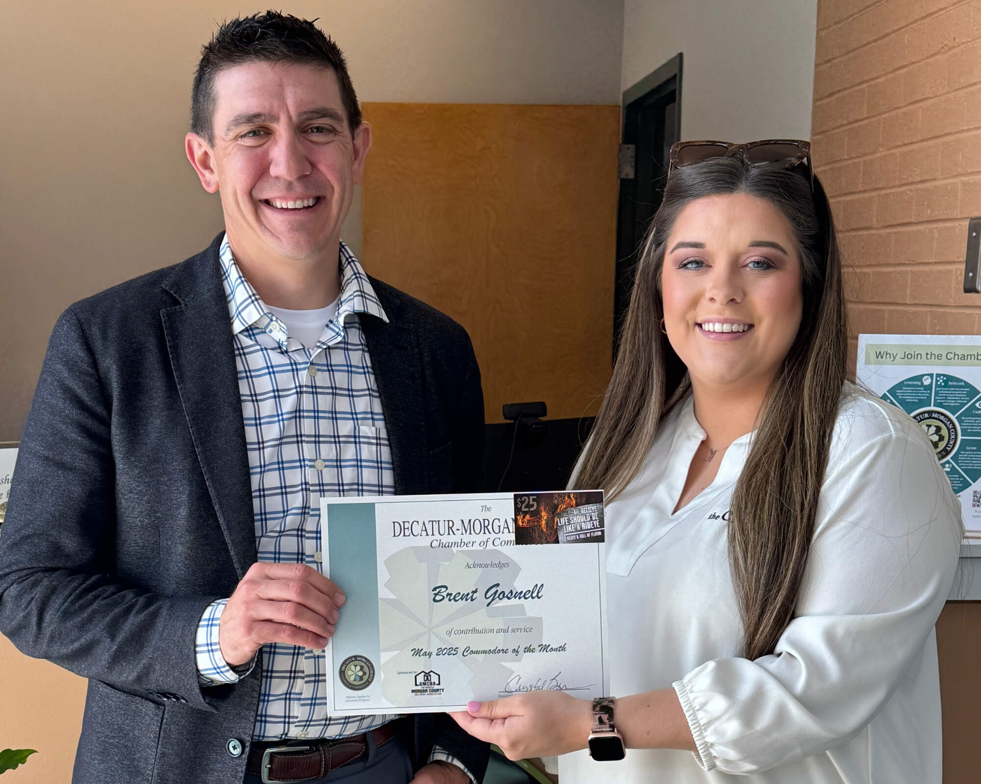 Brent Gosnell Named Commodore of the Month for May - Decatur-Morgan ...