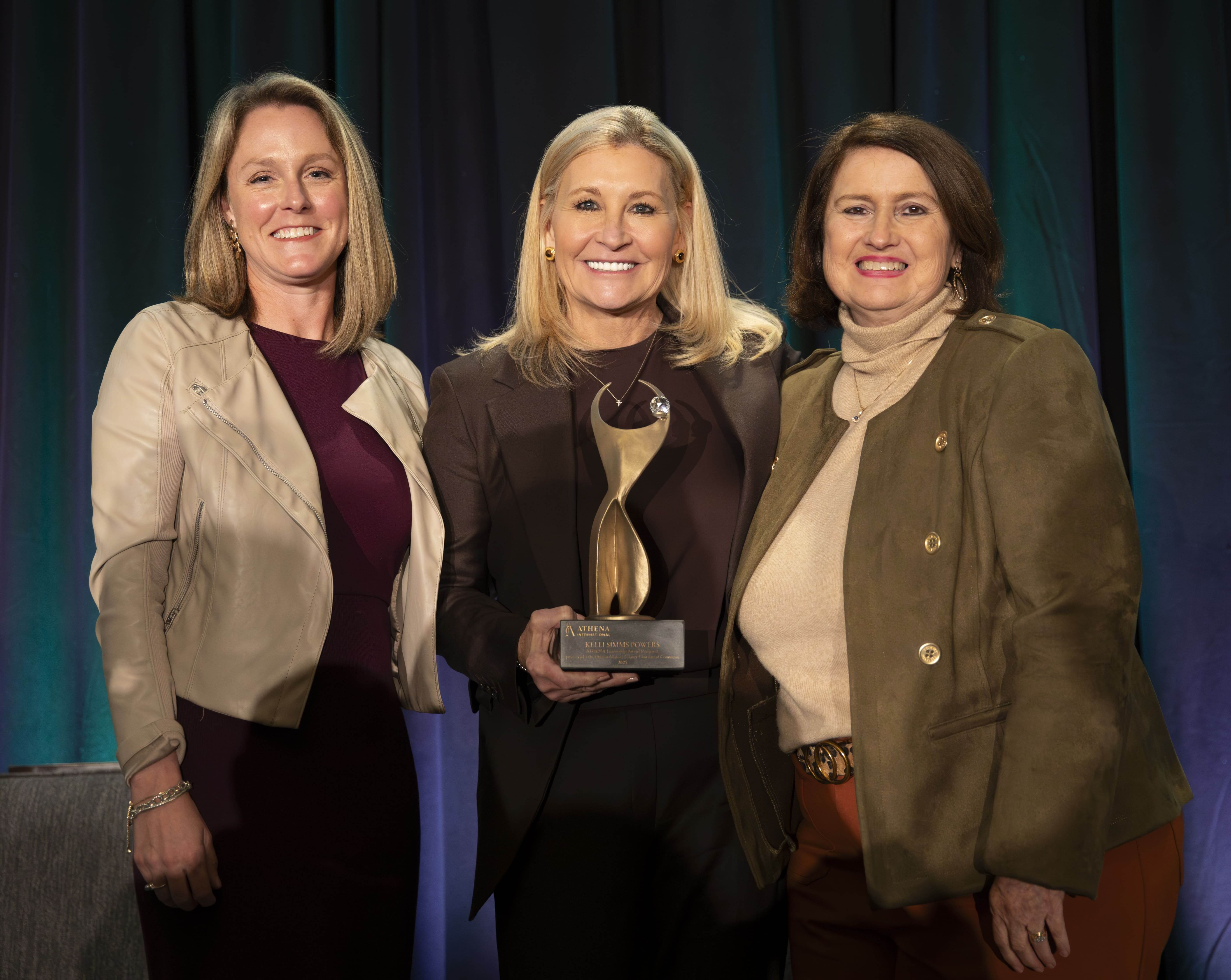 Kelli Powers Receives the ATHENA Leadership Award at 16th Annual Women ...