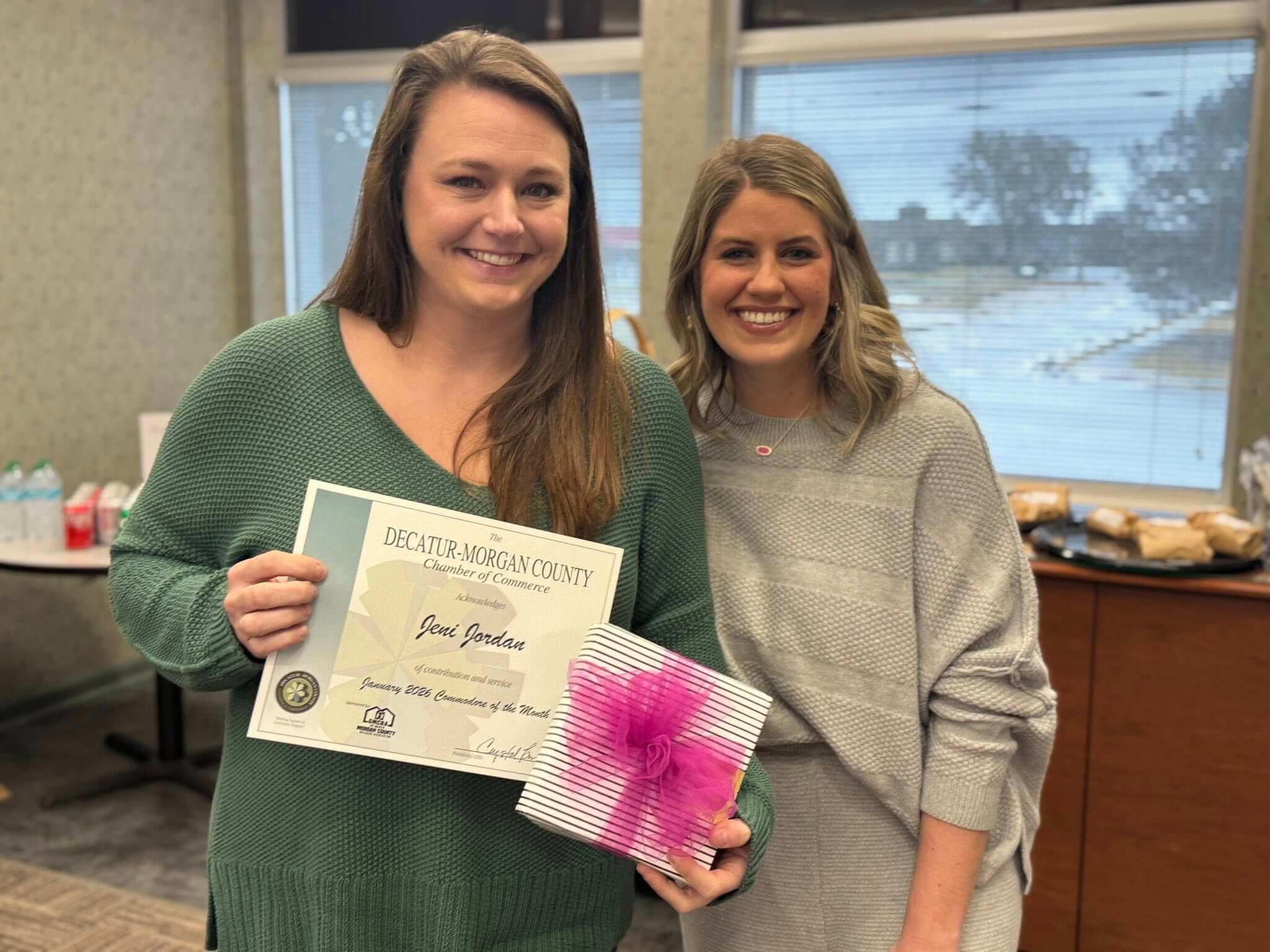 Jeni Jordan Named Commodore of the Month for January - Decatur-Morgan ...