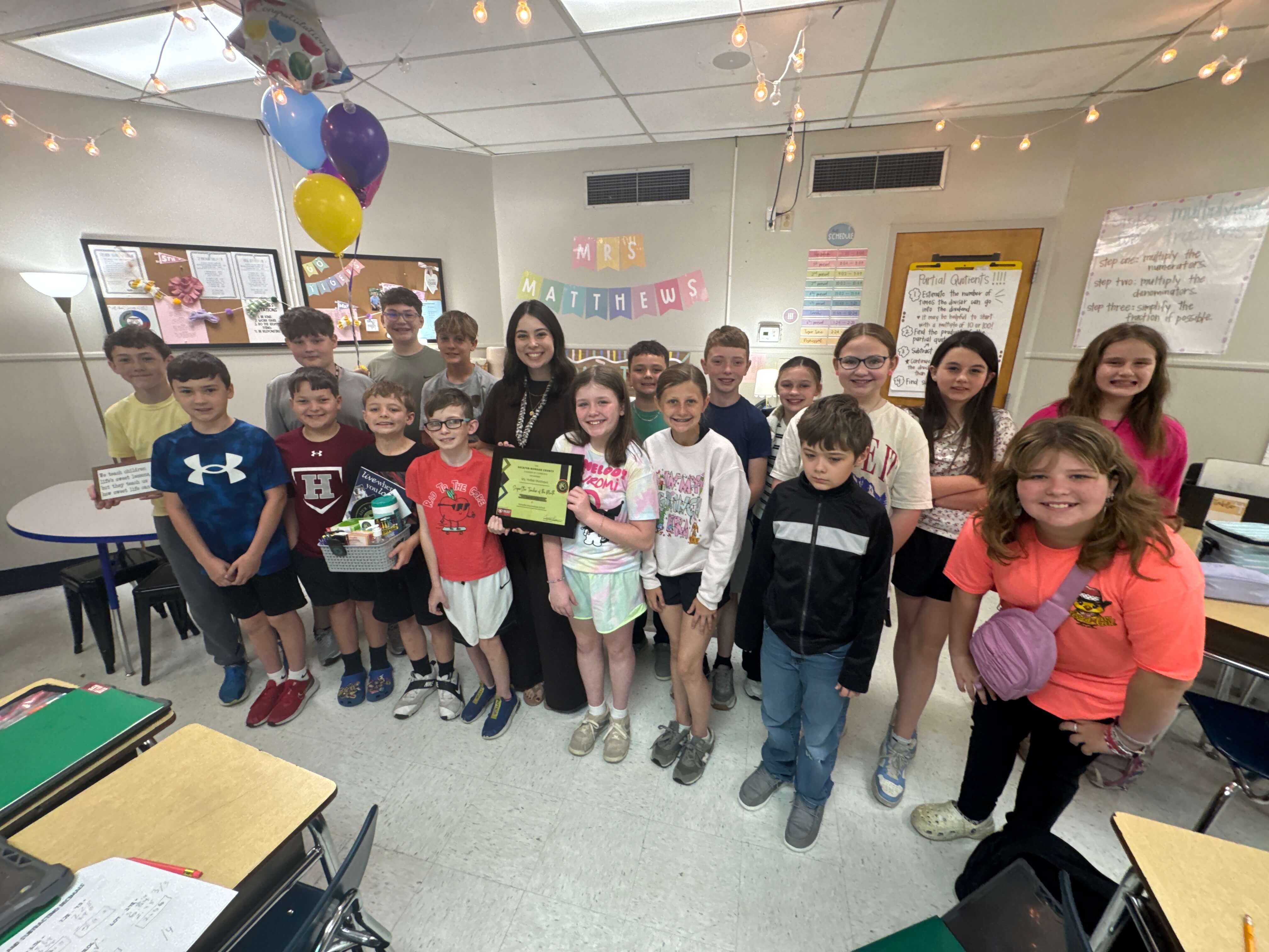 March SuperStar Teacher: Celebrating Hollee Matthews at Hartselle ...