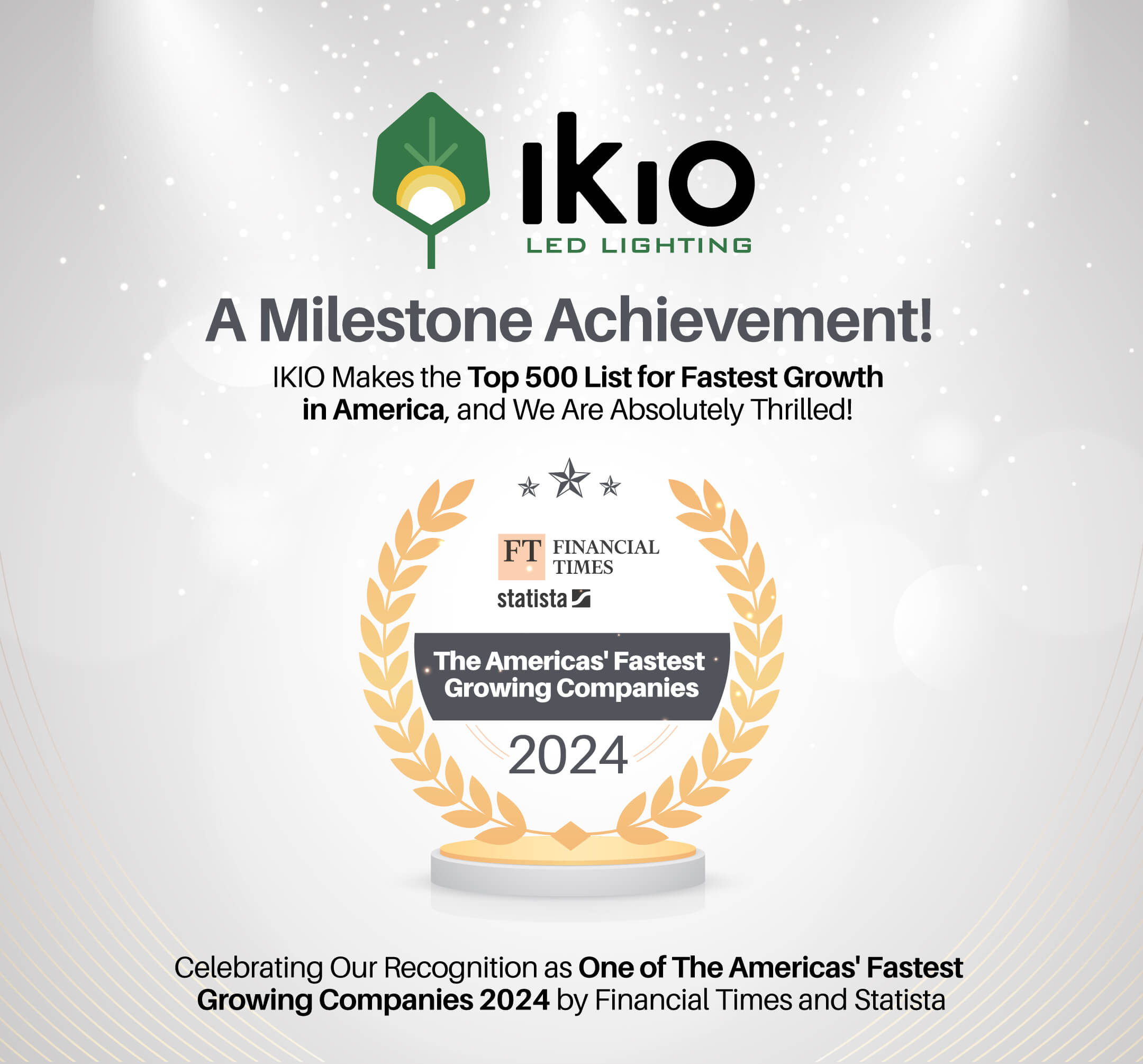 Member News: IKIO Is in the Top 500 List of The Americas’ Fastest ...
