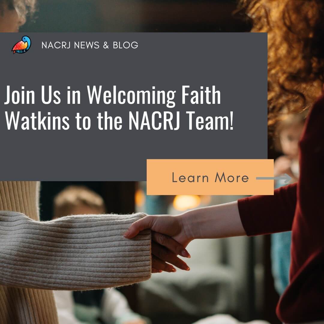 Join Us in Welcoming Faith Watkins to the NACRJ Team! - National ...