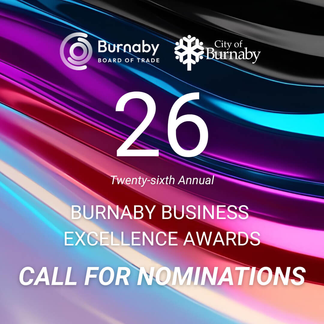 26th Annual BBEA Call For Nominations - Burnaby Board of Trade