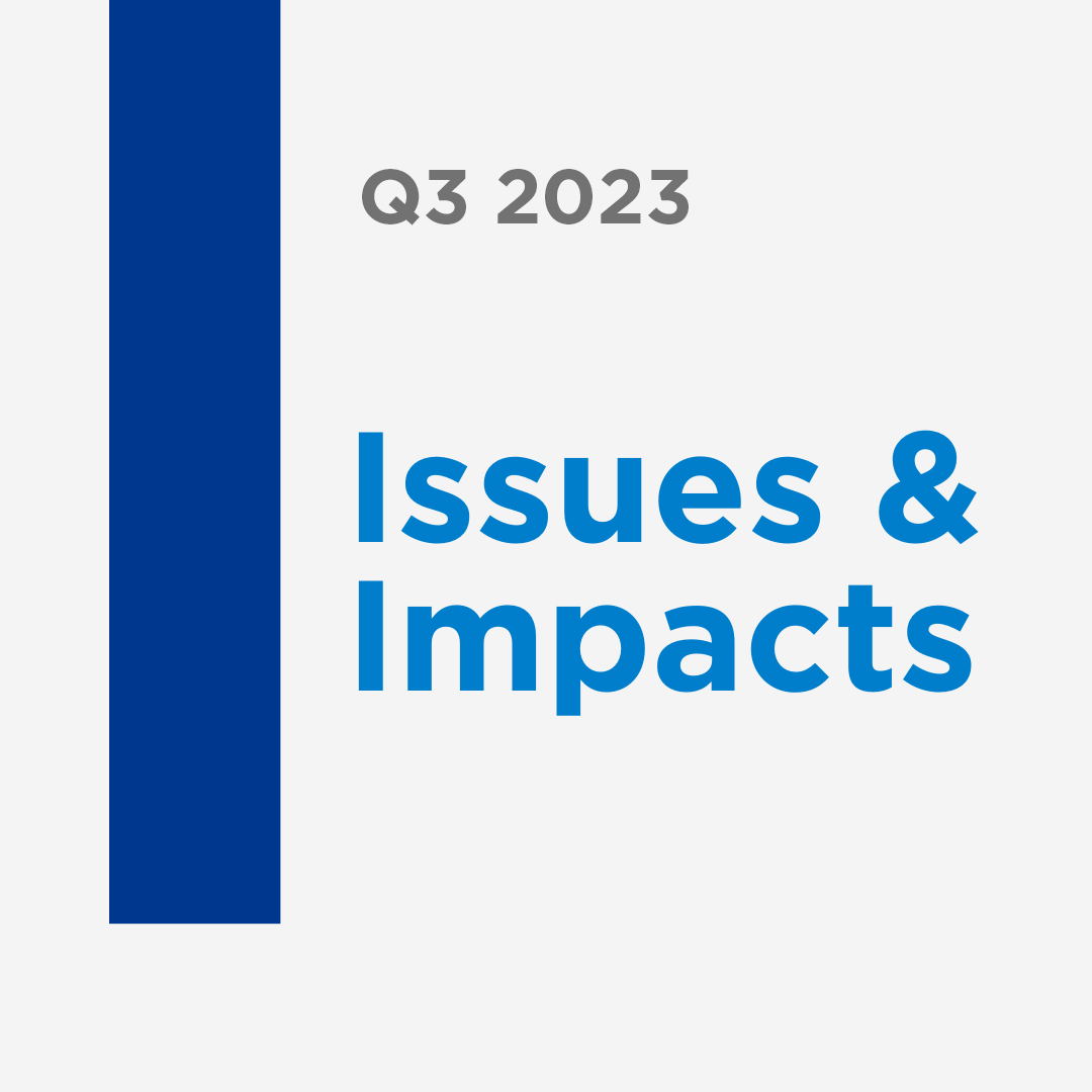 Issues & Impacts, Q3 2023 - Seattle King County REALTORS®