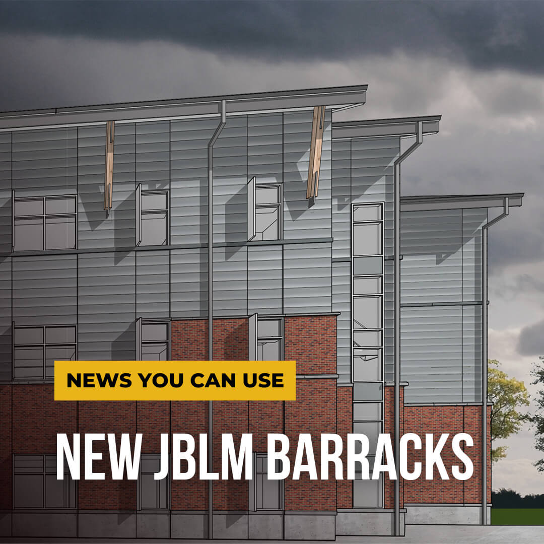 Army Building pilot project of sustainable barracks at JBLM - Seattle ...