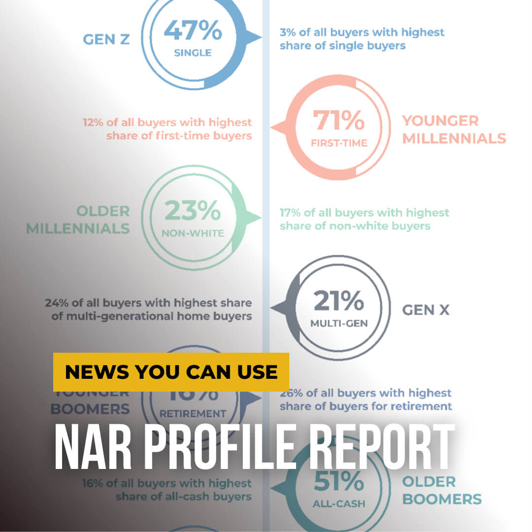 NAR's 2025 Home Buyers and Sellers Generational Trends Report - Seattle ...