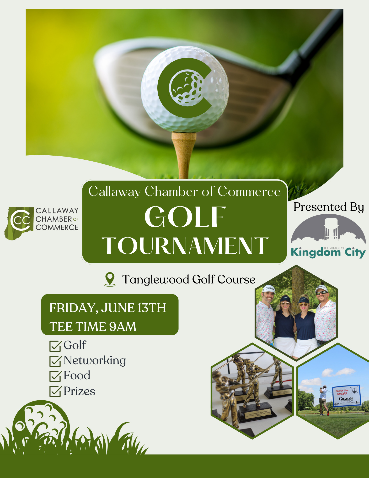 2025 Callaway Chamber of Commerce Golf Tournament presented by the Village of Kingdom City ...